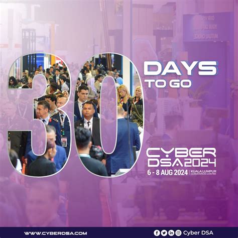 Cyber Dsa On Linkedin Cyberdsa2024 Cybersecurity Klcc Registernow