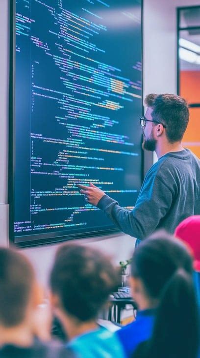 Free Code Teaching Session Image Download At Stockcake