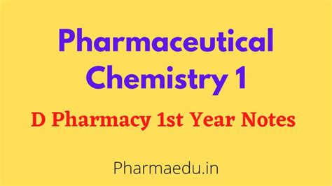 Pharmaceutical Analysis Notes 2024 Pharma Edu