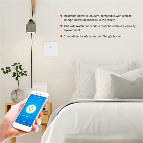 Smart Home WiFi Touch Panel Switch APP Control In Pakistan