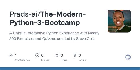 Github Prads Aithe Modern Python 3 Bootcamp A Unique Interactive