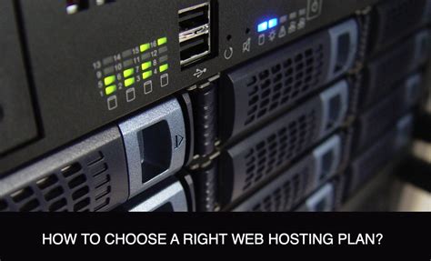 different types of web hosting and how to choose the right one