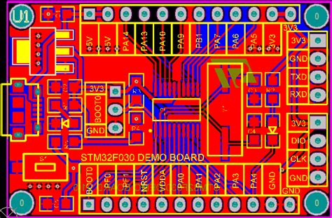 Stm32f030f4p6 Mini Development Board Open Impulseopen Impulse