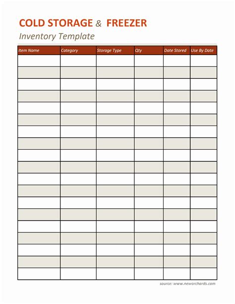 Free Product Inventory Templates Pdf Word Excel