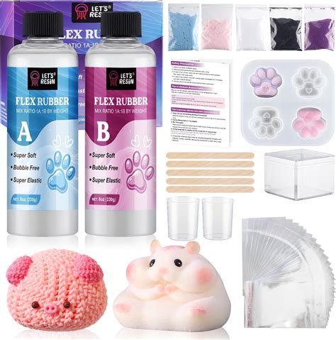 Lets Resin Gel Para Kit De Squishy Taba 473ml De Goma Super Suave Y