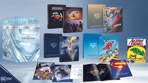 Warner Bros Home Entertainment Announces Superman 1978 1987 5 Film