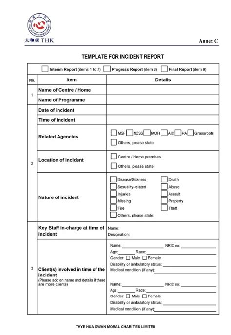 Incident Report 70 Free Templates And Guidelines Blue Layouts