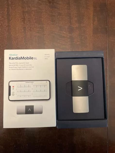 Alivecor Ac 019 Nua A Kardiamobile 6l Personal Ekg Heart Monitor 100