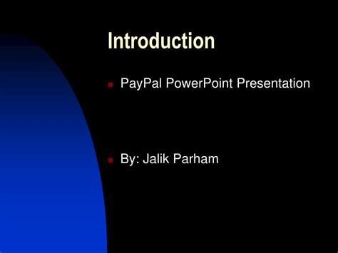 PPT PayPal PowerPoint Presentation Free Download ID