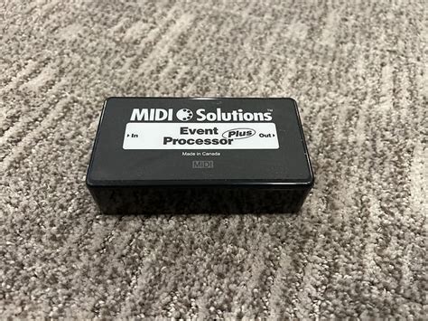 Midi Solutions Event Processor Plus Black Reverb