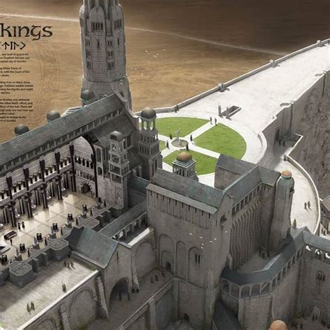 Lotr Castle Design Middle Earth Architecture Middle Earth Buildings