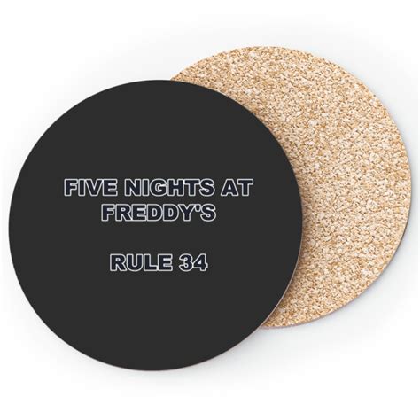 Five Nights At Freddys Rule 34 Coasters Sold By Distinctlyivy Sku