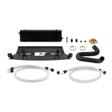 Oil Cooler Kit Thermostatic Black Fits Ford Mustang Gt Lhd 2018