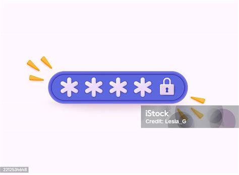 계정 로그인 및 비밀번호 보안 개념 암호 보호는 흰색 배경에 고립되어 있습니다 사이버 보호 3d 벡터 일러스트레이션 3차원