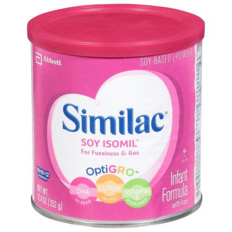 Similac Infant Formula With Iron Soy Based Birth 12 Months Fresh By