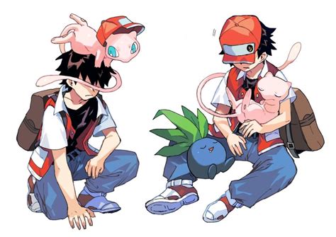 Newo Shinra P Mew Pokemon Oddish Red Pokemon Nintendo