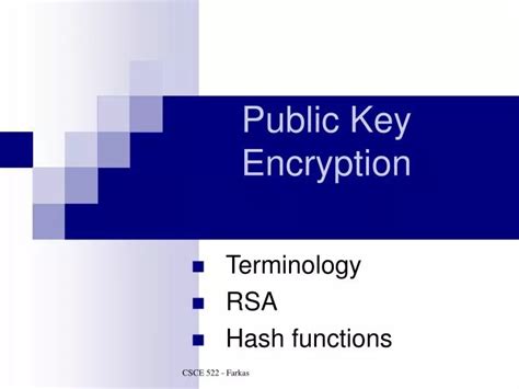 Ppt Public Key Encryption Powerpoint Presentation Free Download Id