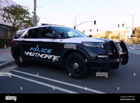 Hawthorne La County California Hawthorne Police Department Patrol