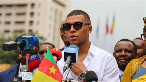 Mbappe Honoured To Tour Fathers Native Cameroon Cna