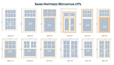 Standard Replacement Window Size Charts Complete Guide And