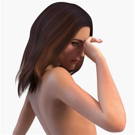 Blender Nude Models TurboSquid