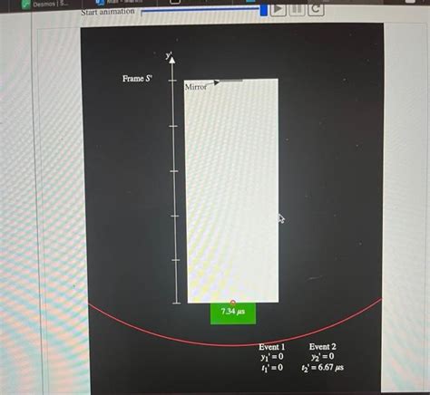 a reference frame s′ with an array of synchronized