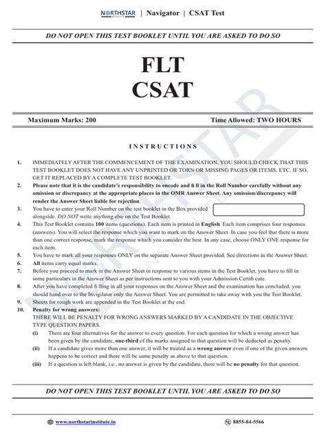 Csat Test Pdf Groundwater Doctor Of Philosophy