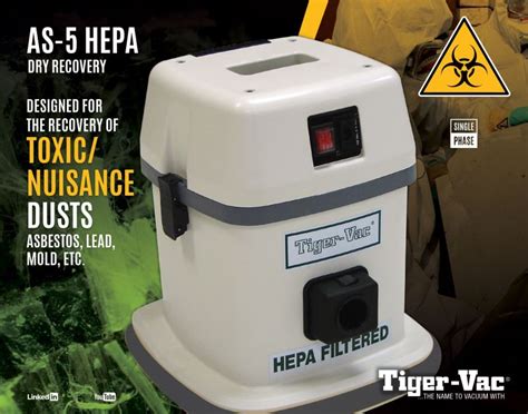 As 5 Hepa Tiger Vac Inc