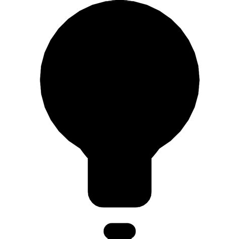 Bulb Vector Svg Icon Svg Repo