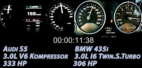 Acceleration Comparison Audi S5 Convertible Vs Bmw 435i Cabriolet