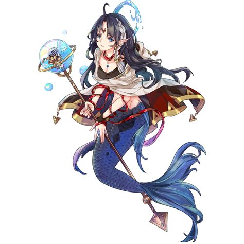Clover Theater Artist Request Official Art 1girl Black Hair Blue
