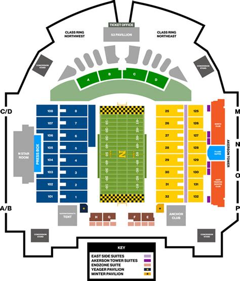 Alumni Stadium Seating Chart