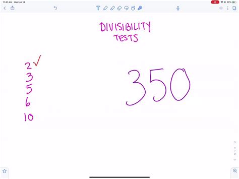 Solvedin The Following Exercises Use The Divisibility Tests To