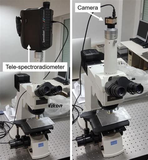 Tele Spectroradiometer Pr 655 Spectrascan ® Left And Ueye Ui 1460 C