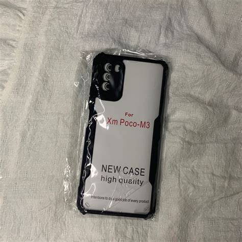 Case HP Poco M Telepon Seluler Tablet Aksesoris Tablet Handphone Casing Sarung Di
