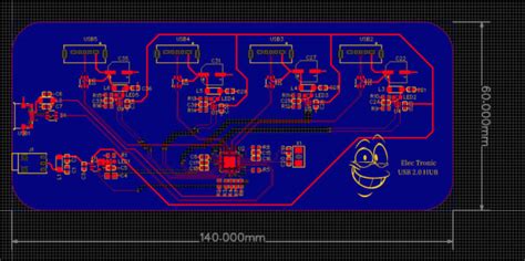 Design Your Usb Hub Pcb And Schematic By Laldji Mourad Fiverr