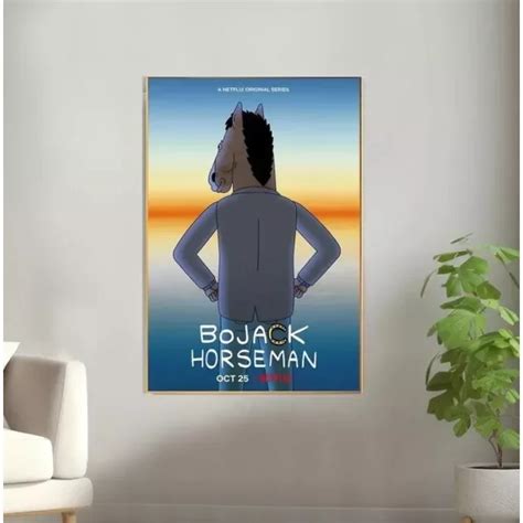 Bojack Horseman Movie Poster Wall Art Painting Living Room Bedroom