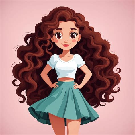 Page 3 Cartoon Girl With Trendy Hair Images Free Download On Freepik