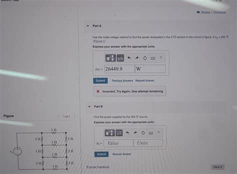 Solved Use The Node Voltage Method To Find The Power