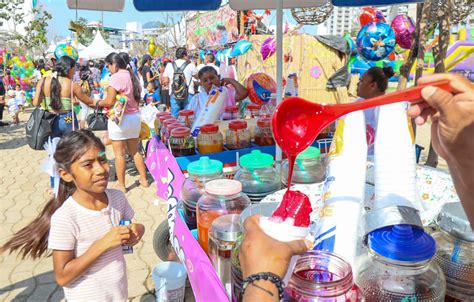 Niñas Y Niños De Acapulco Celebran Su Día En El Parque Papagayo Con