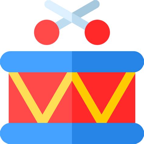 Drum Basic Rounded Flat Icon Drum Basic Rounded Flat Icon