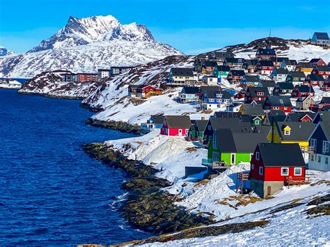 The Story Of Greenlands Colorful Houses Unbounded Art