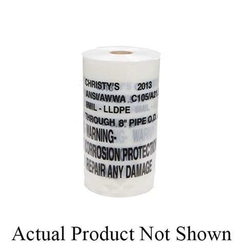 Polywrap For Ductile Iron Pipe