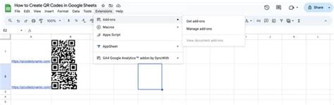 How To Create QR Codes In Excel And Google Sheets A Guide