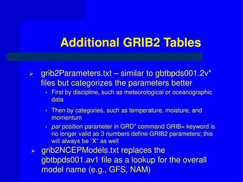 mcidas xcd grib2 and noaaport status ppt download