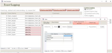 Understanding Form Event Progression Access World Forums