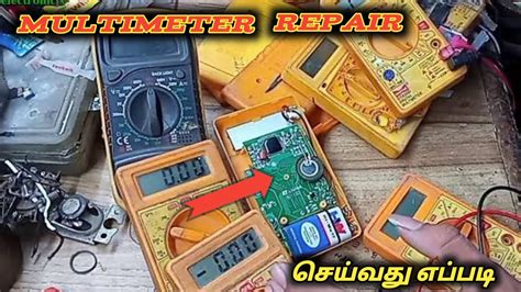 Multimeter Repair செய்வது எப்படி // How to Repair Multimeter // 3Tech ...