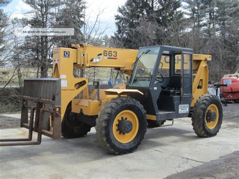 Telescopic Forklift Telehandler Extended Reach Rough Terrain