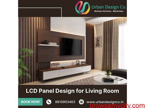Modern LCD Panel Design For Living Room 347689