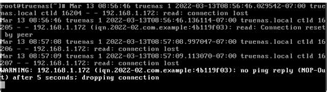 attempting to set up an iscsi storage repository in xcp ng crashes